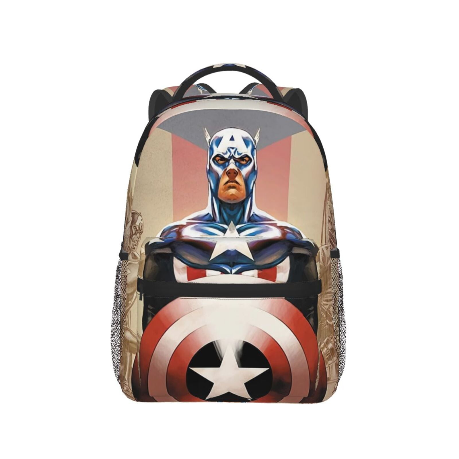 Superheroes-Captain America Travel Backpack,Carry On Backpack Personal ...