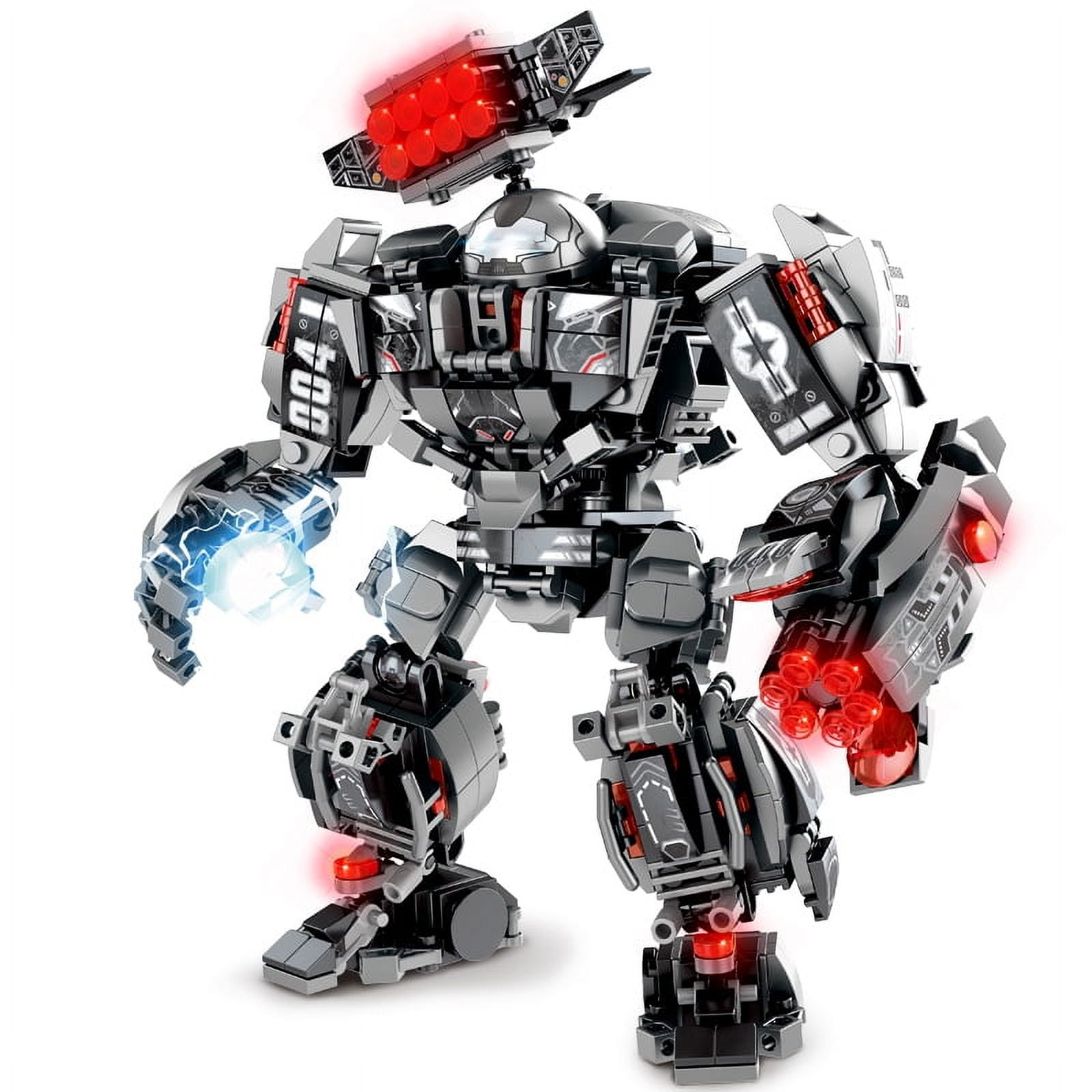 Superheroes Mecha Building Blocks Toys for Boys Super Armor Robot Model ...