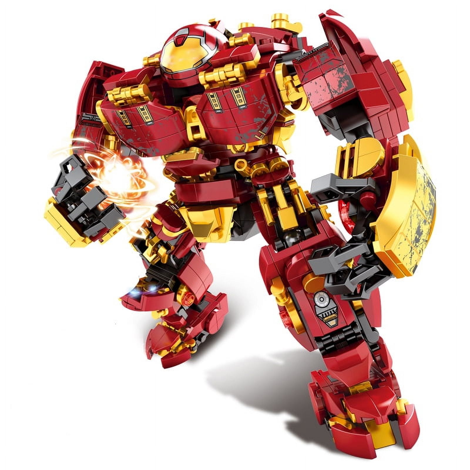 Superheroes Mecha Building Blocks Toys for Boys Super Armor Robot Model ...