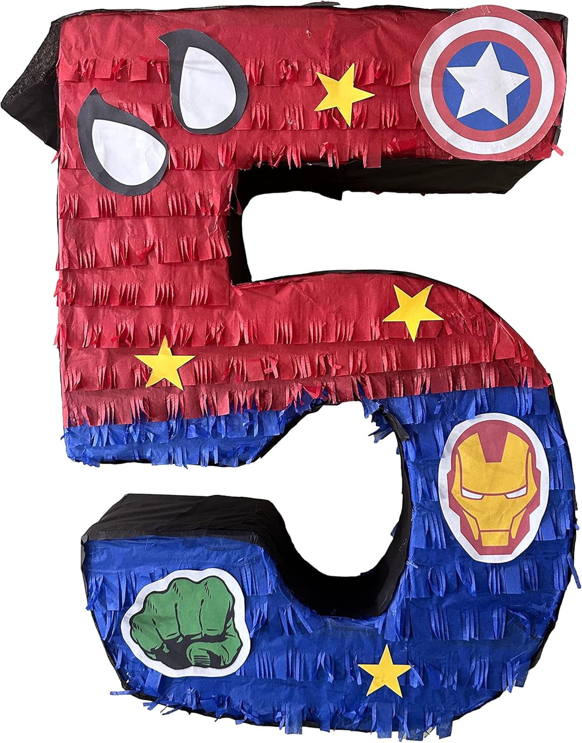 Superheroes Number Five Pinata - Walmart.com
