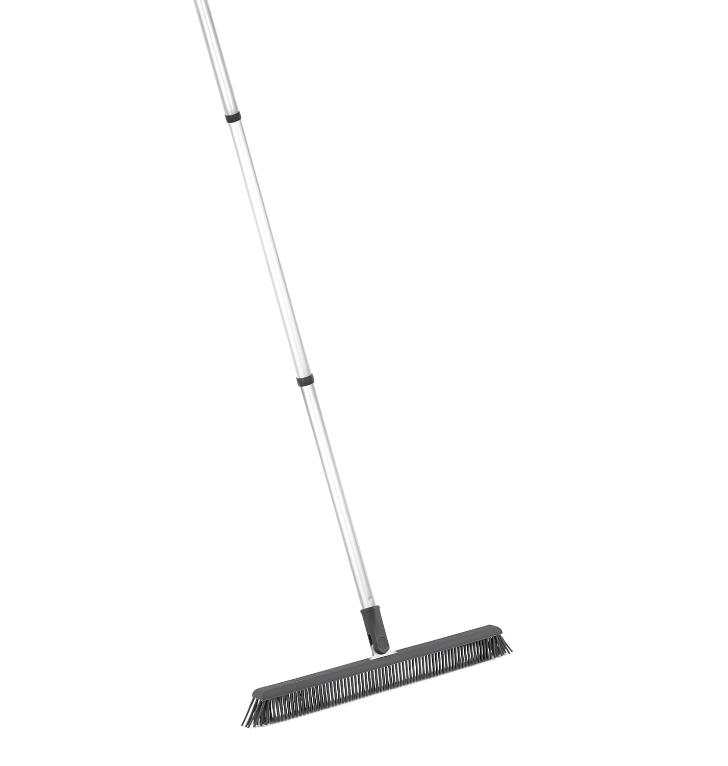Superio 16" Slim Silicone Salon Broom for Liquid, Human Hair, and Pet ...