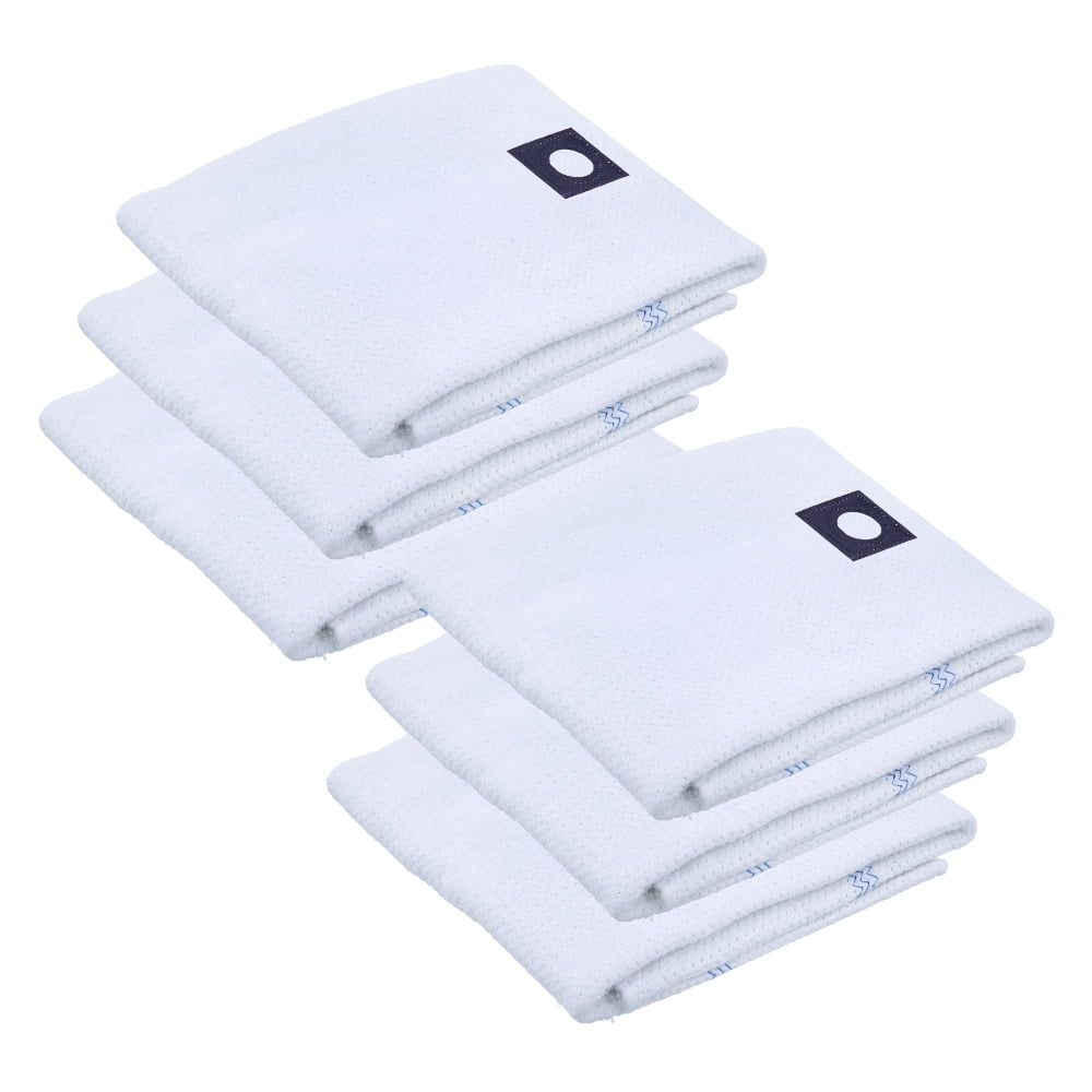 Superio 6-Pack White Squeegee Cloth with Hole for Cuban Style Mop ...