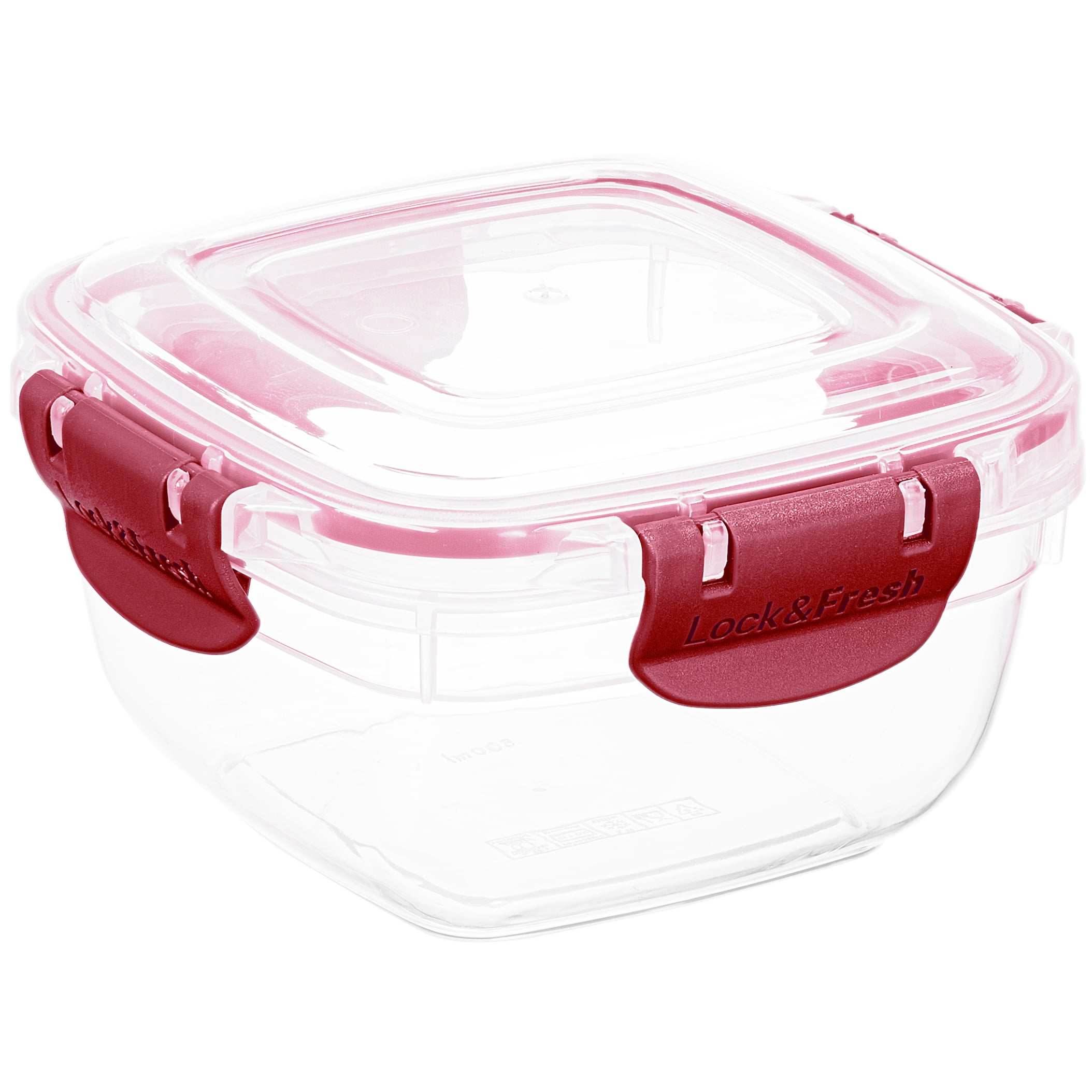 Superio Brand Airtight Snap Seal Food Storage Container, Leakproof, 16 ...