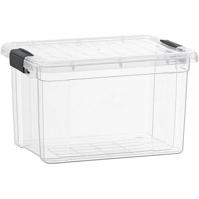 Superio Storage Bins (8) - Plastic storage bins for home - Walmart ...