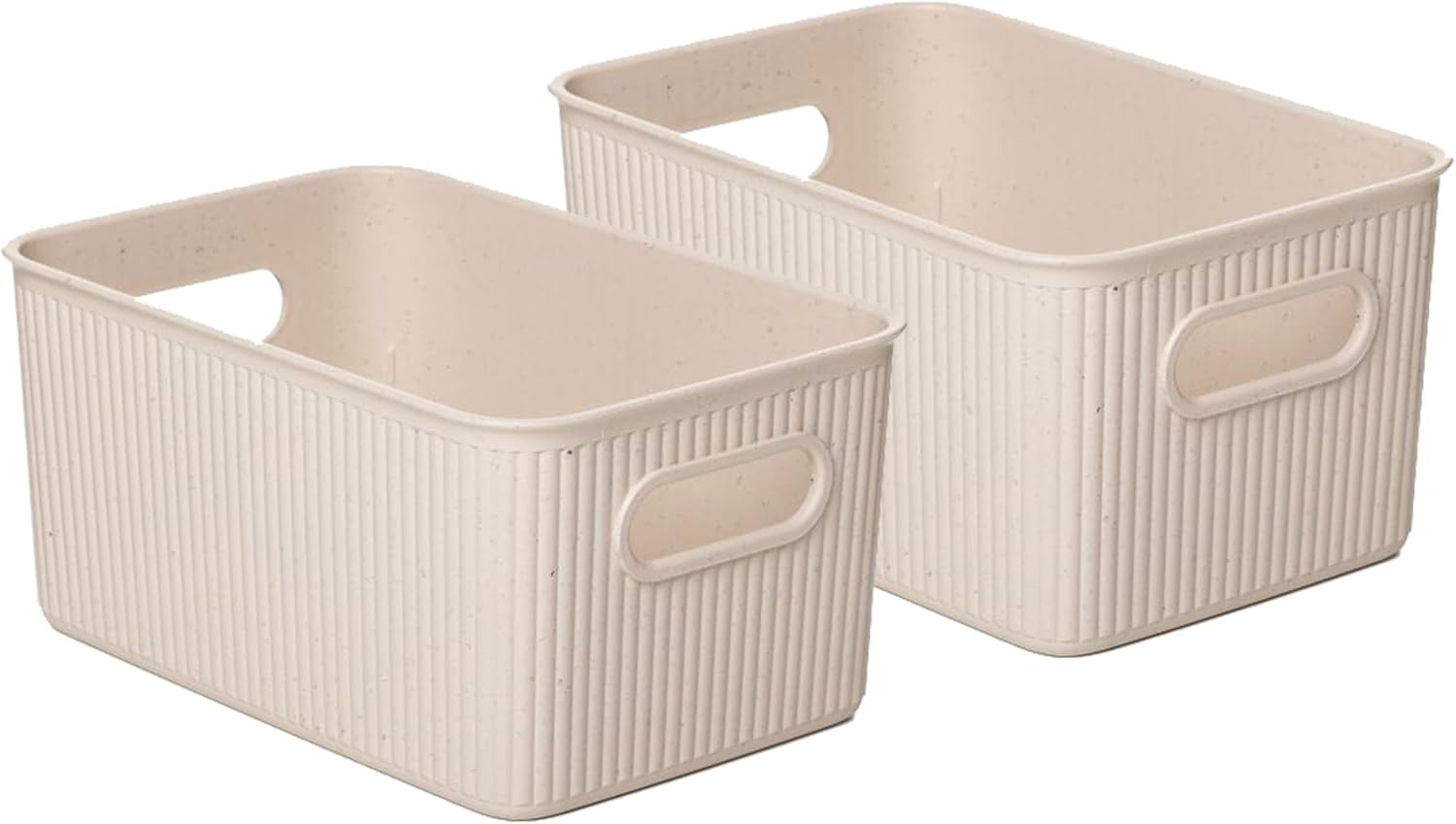 Superio Eco-Friendly Decorative Plastic Open Home Storage Bins ...