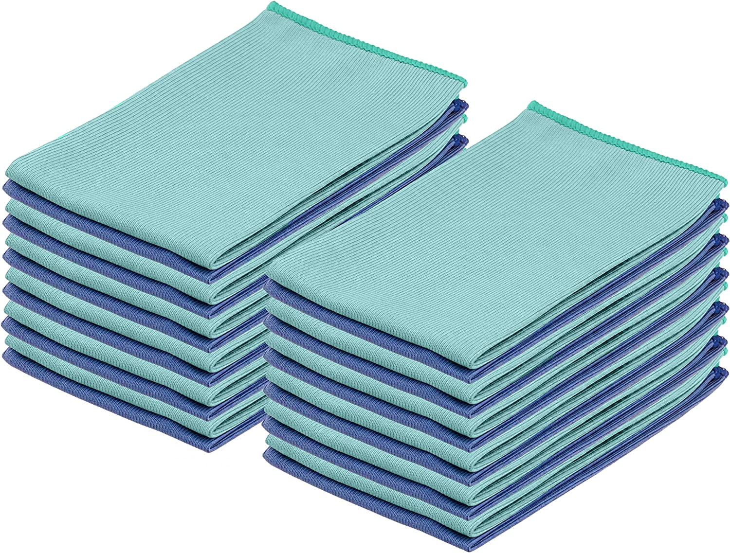 Superio Glass Window Cleaning Cloth, Microfiber Cleaning Cloths for ...