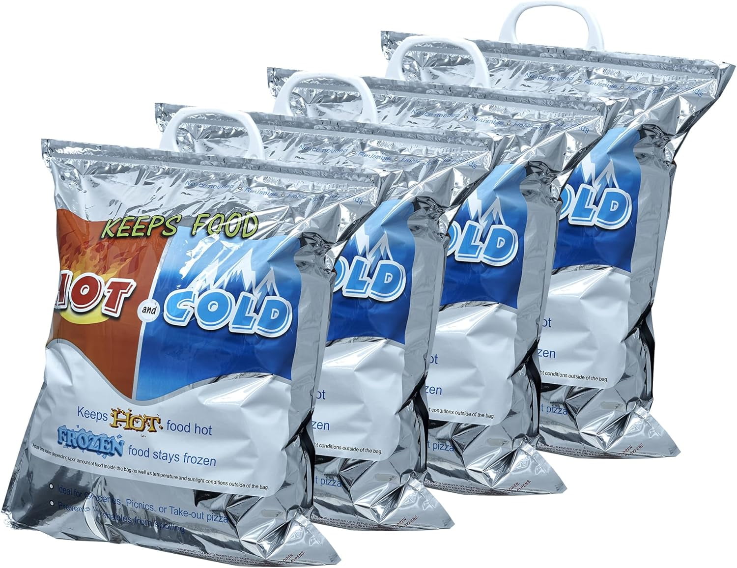 Superio Hot and Cold Insulated Bags for Food Delivery, Grocery Shopping ...