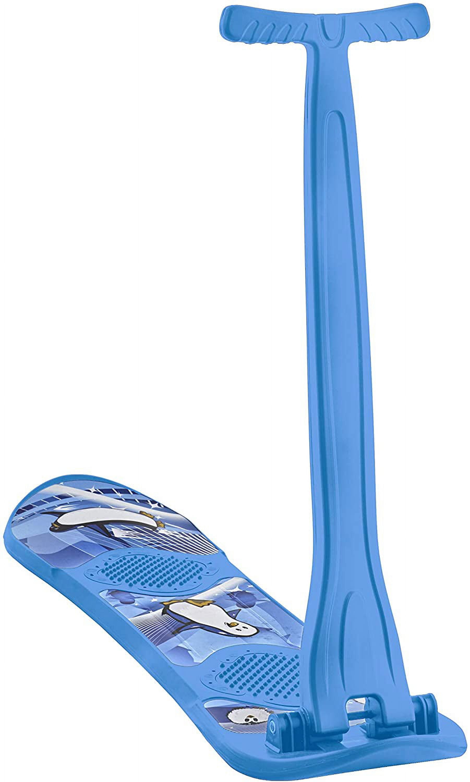 Superio Kids Snow Scooter Sled, Sliding Ski Snowboard with Grip Handle ...
