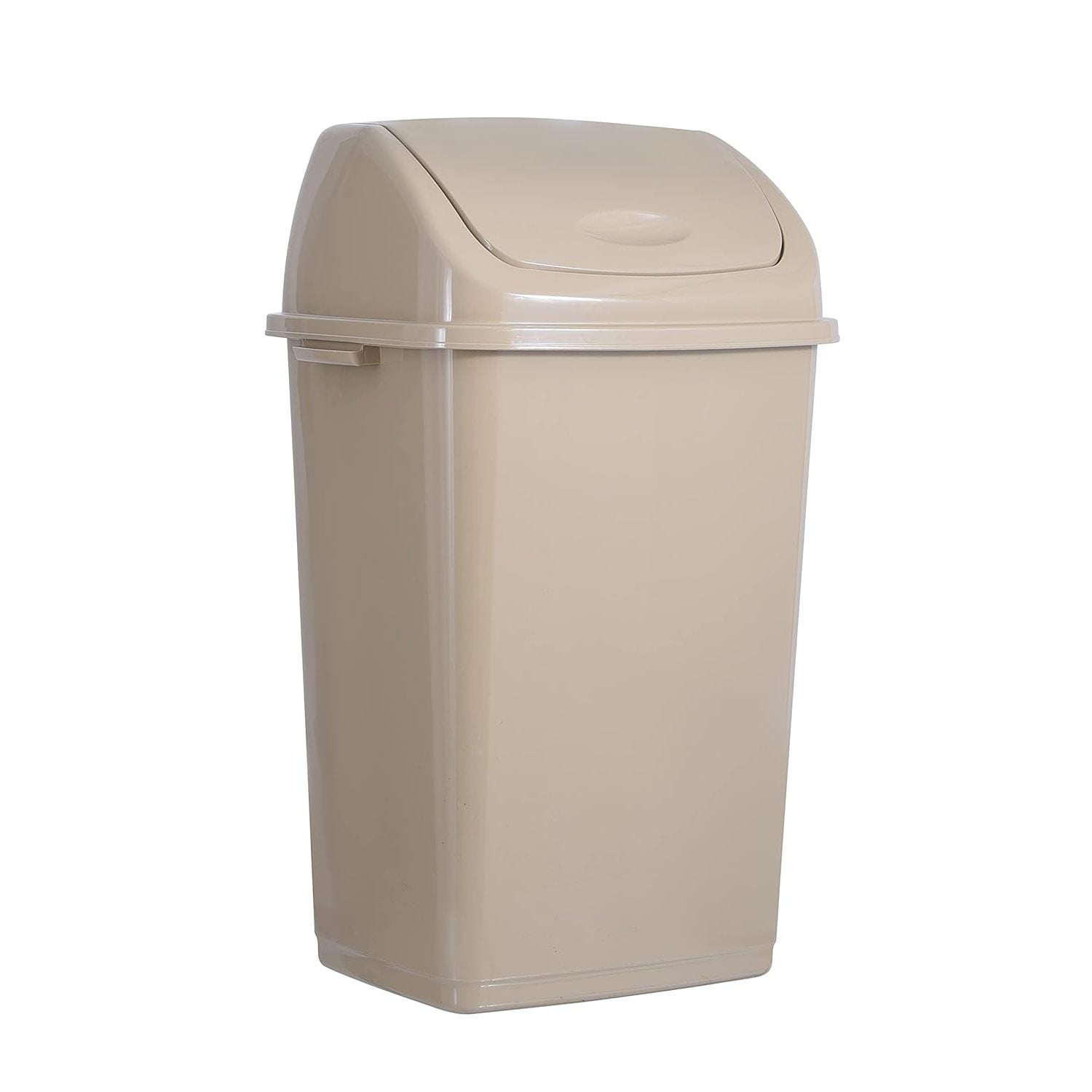 Superio Kitchen Trash Can 13 Gallon with Swing Lid, Plastic Tall ...