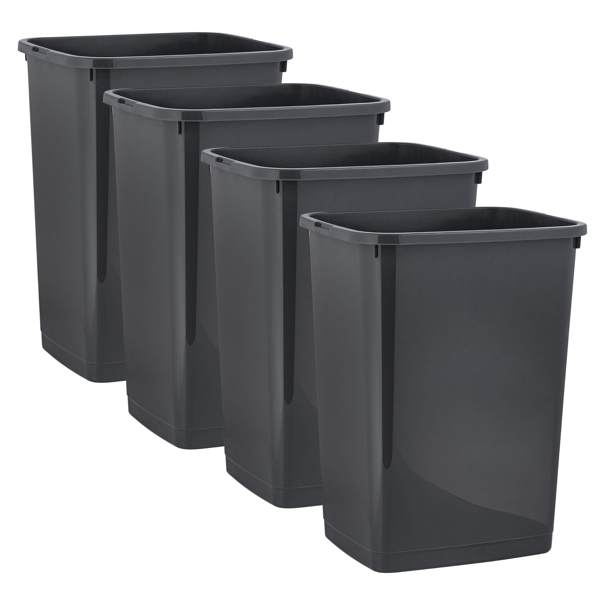 Superio Large Kitchen Trash Can 13 Gallon, 52 Qt Waste Bin for Kitchen ...