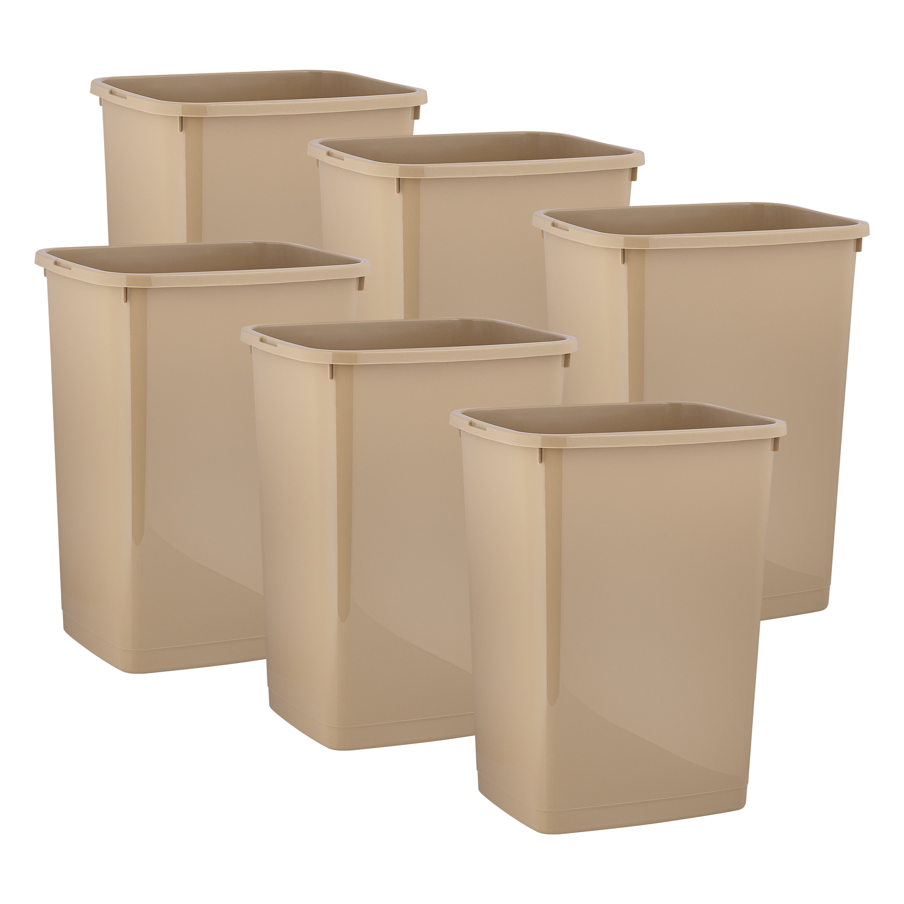 Superio Large Kitchen Trash Can 13 Gallon, 52 Qt Waste Bin for Kitchen ...