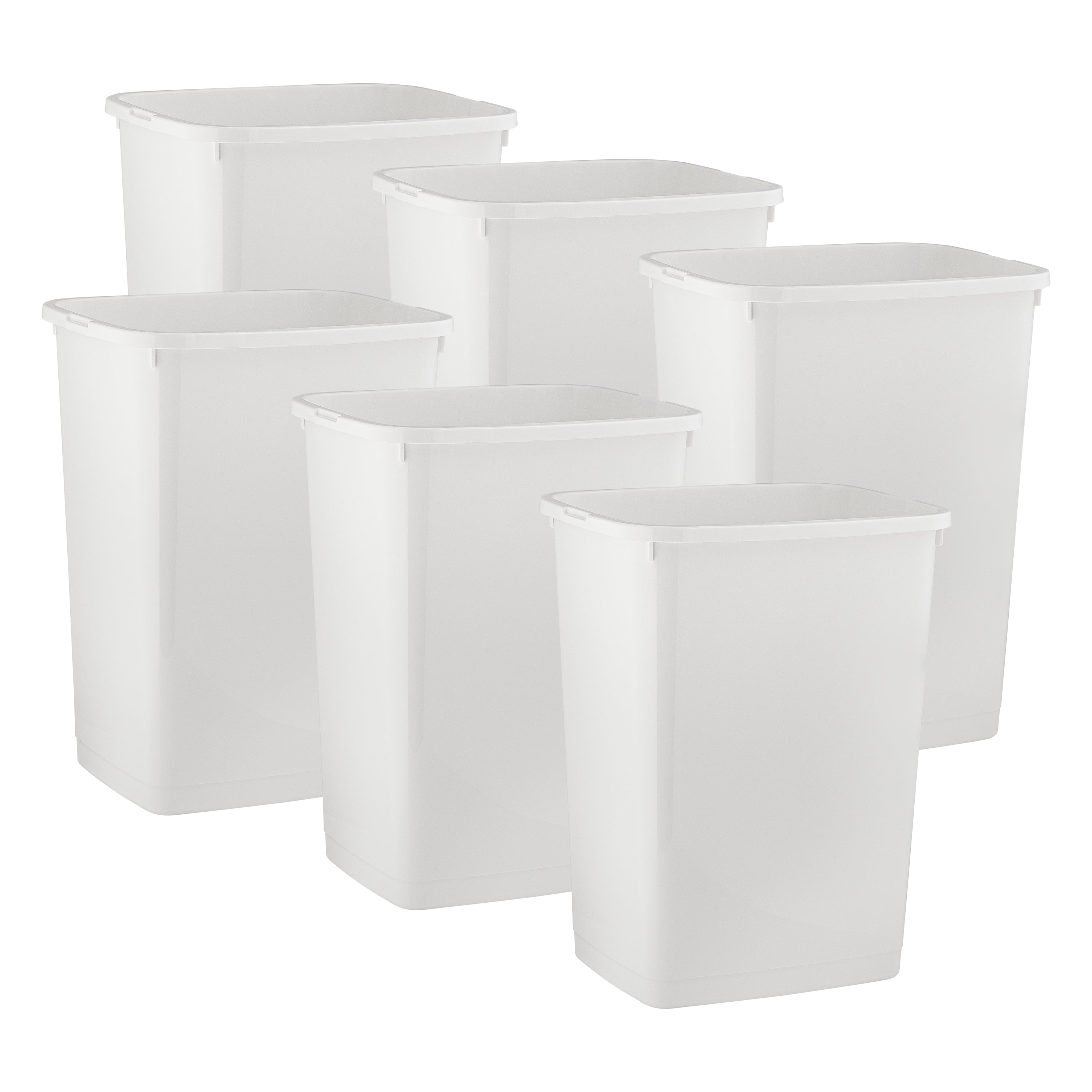Superio Large Kitchen Trash Can 13 Gallon, 52 Qt Waste Bin for Kitchen ...