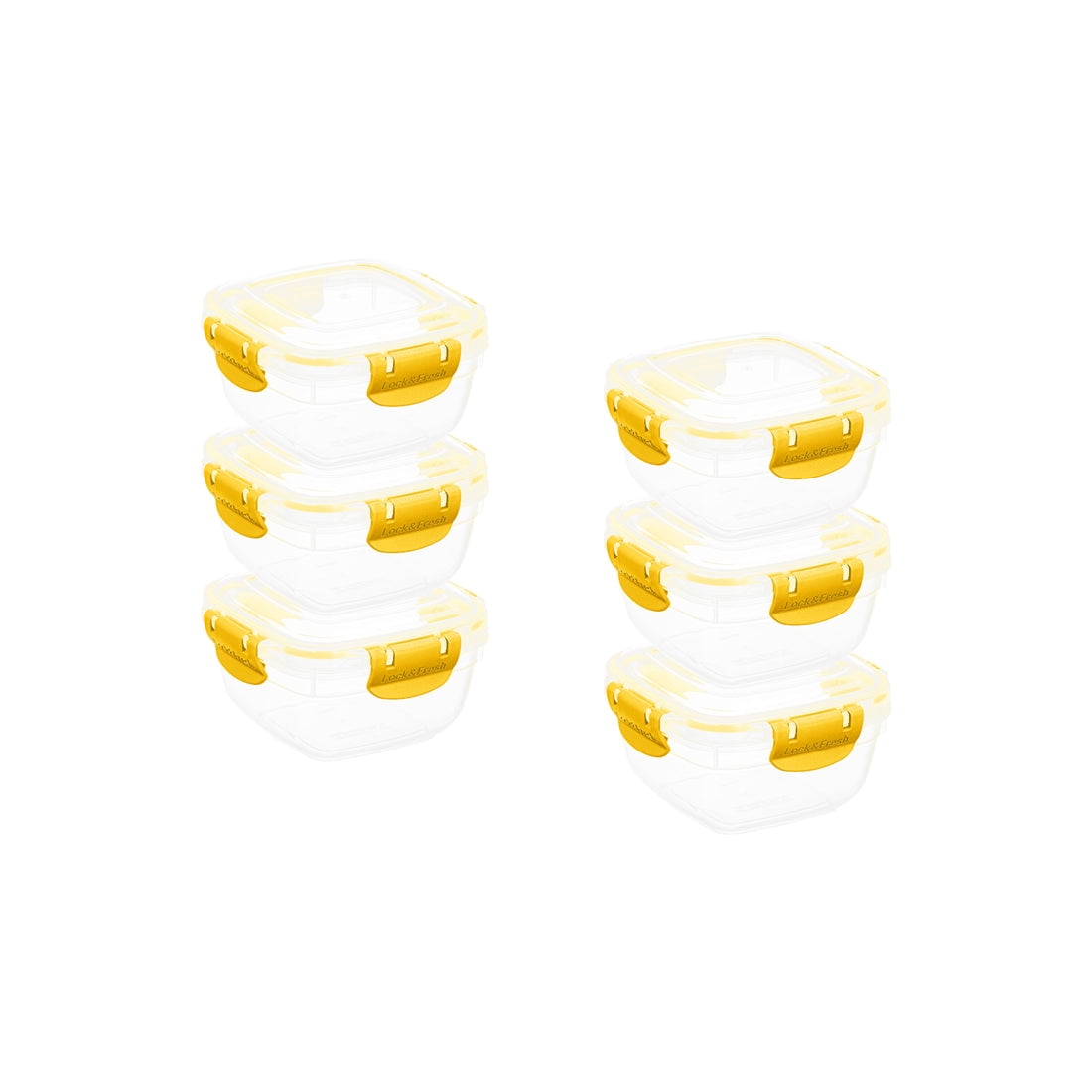 Superio Lock and Fresh Airtight Food Storage Containers with Lids for ...