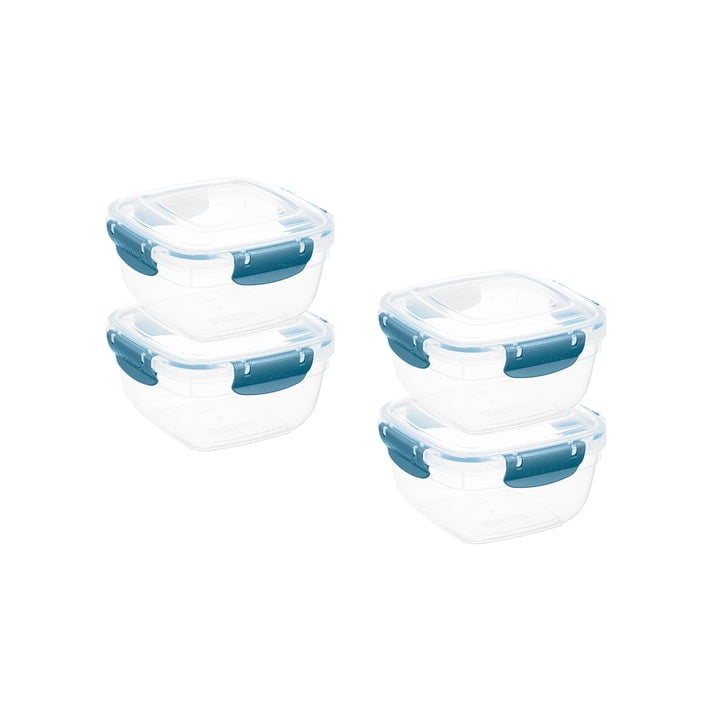 Superio Lock and Fresh Airtight Food Storage Containers with Lids for ...