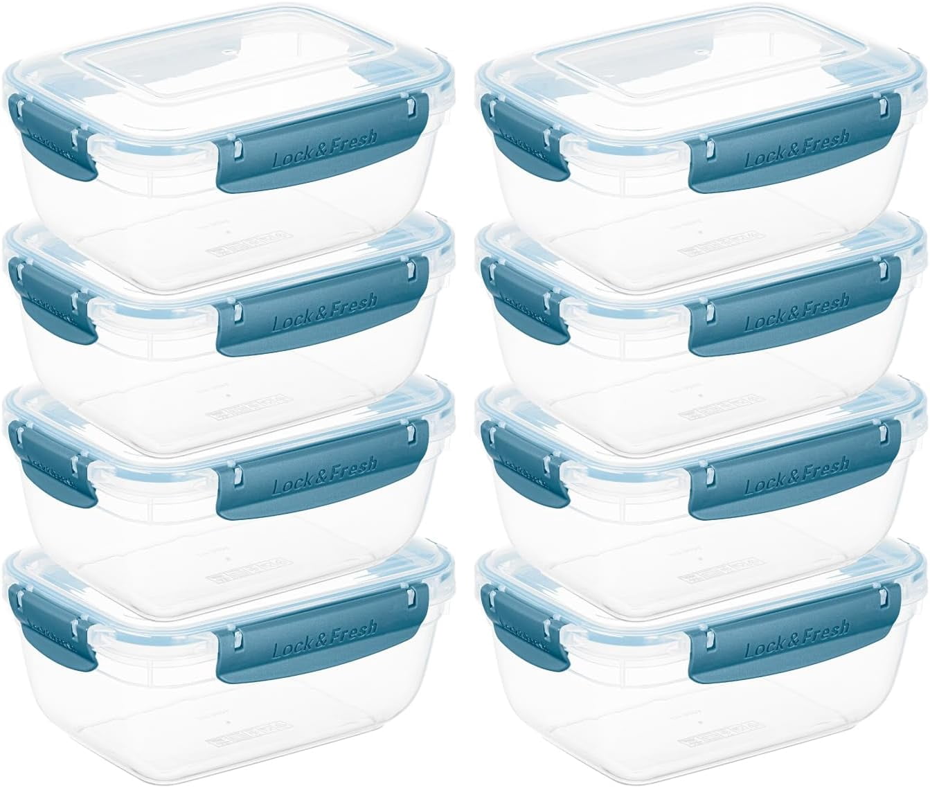 Superio Food Storage Container, 48 oz, Blue - Walmart.com