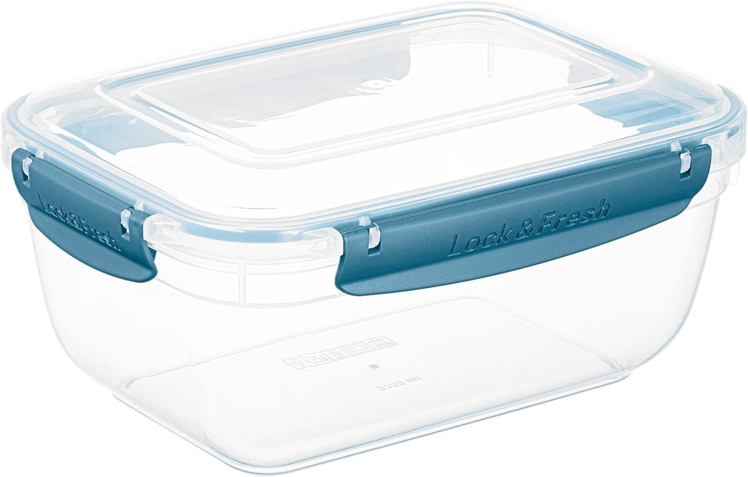 Superio Lock and Fresh Airtight Food Storage Containers with Lids for ...