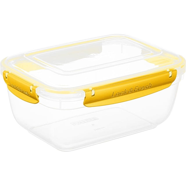 Superio Lock and Fresh Airtight Food Storage Containers with Lids for ...