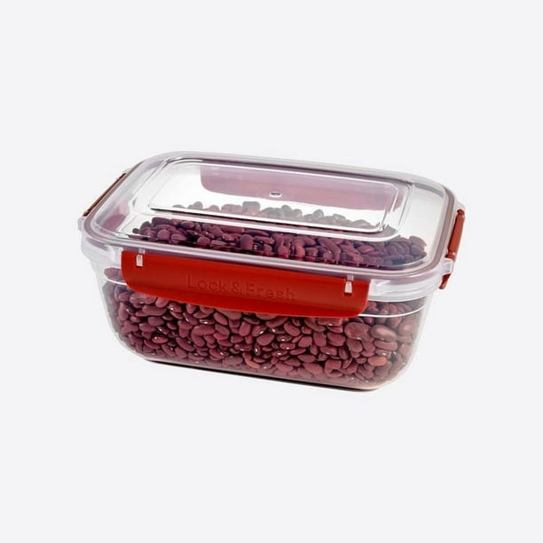 Superio Lock and Fresh Airtight Food Storage Containers with Lids for ...