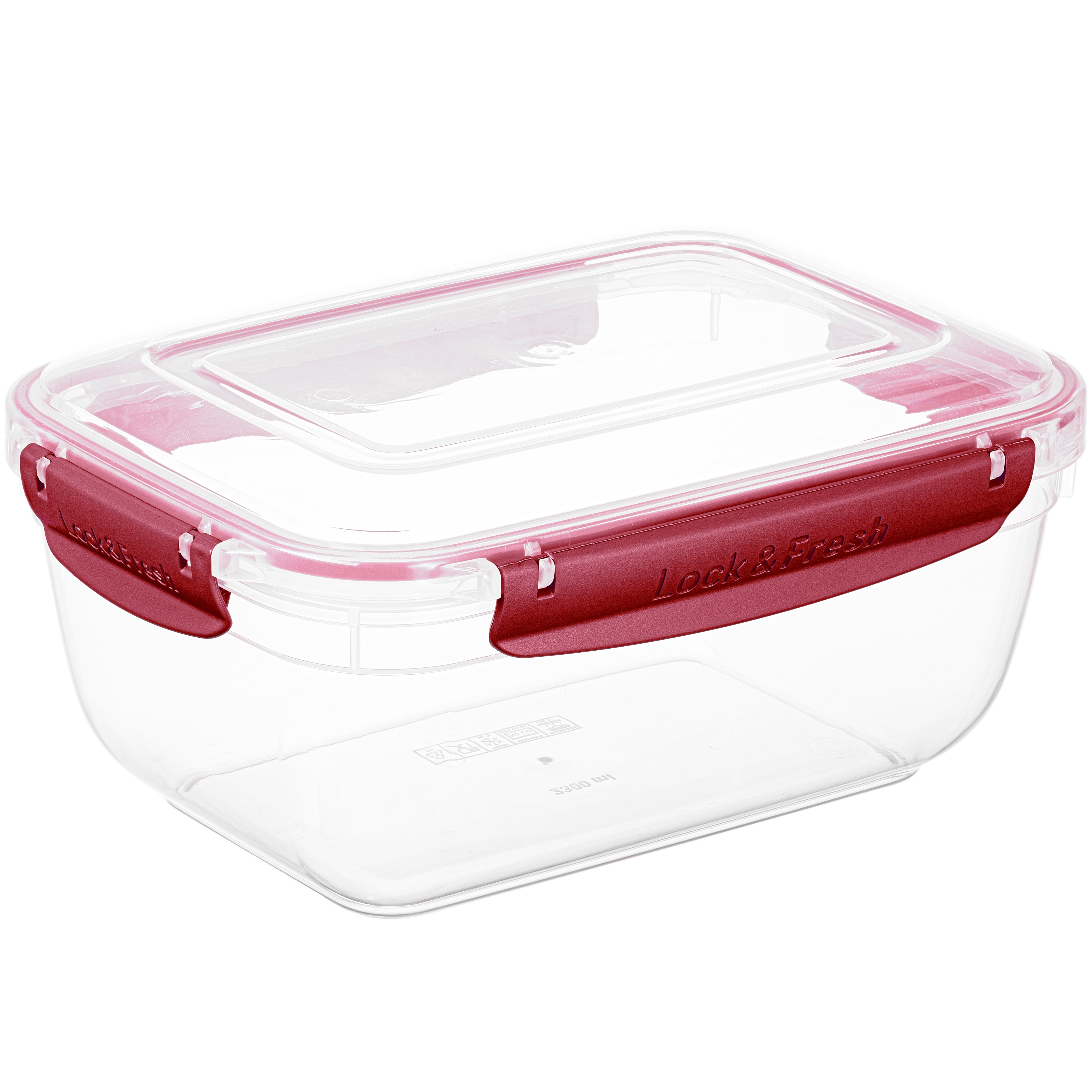 Superio Lock and Fresh Airtight Food Storage Containers with Lids for ...