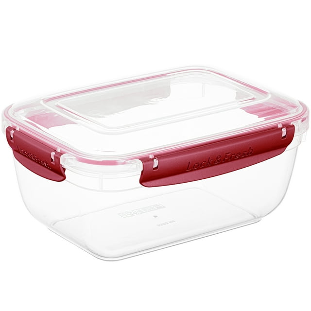 Superio Lock and Fresh Airtight Food Storage Containers with Lids for ...