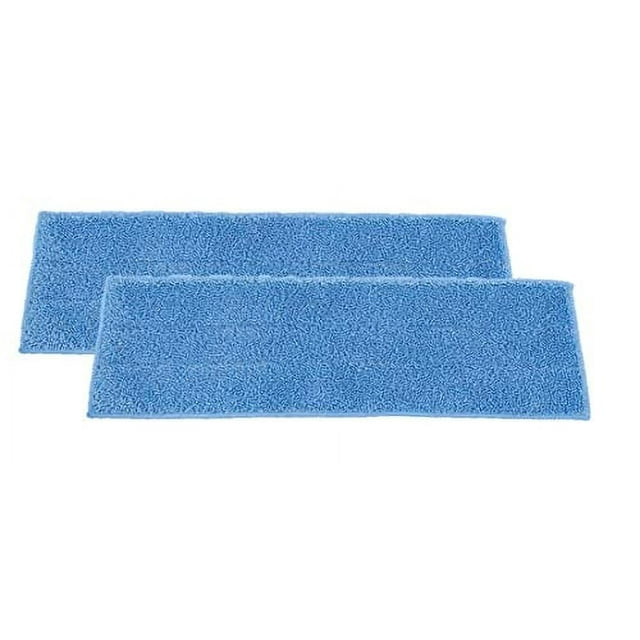 Superio Microfiber Mop Replacement Head (2 Pack) 16 inch Damp Mop Pad ...