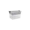 Superio Mini Storage Container Organizing Bin with Removable Tray Deep ...