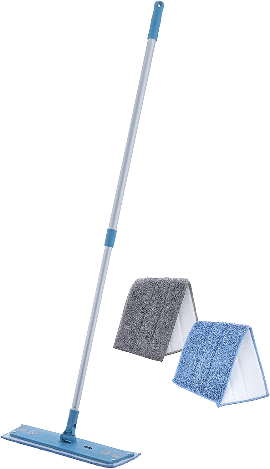 Superio Miracle Mop Microfiber Flat Mop with Dusting and Mopping pad ...