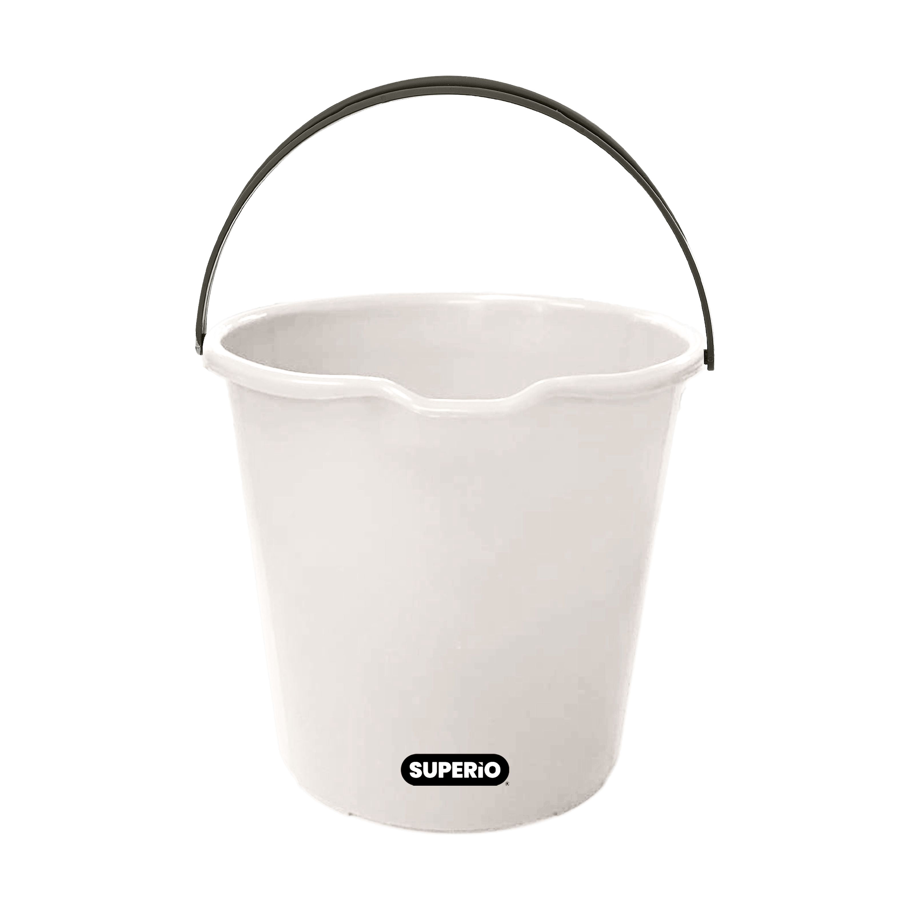 Superio Plastic Cleaning Bucket for Home, 2 Gallon Pail for Mopping ...