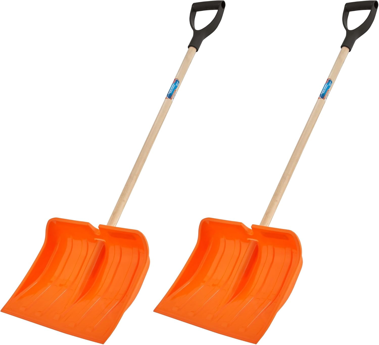 Superio Plastic Snow Shovel for Driveway Snow Pusher Shovel for Snow ...