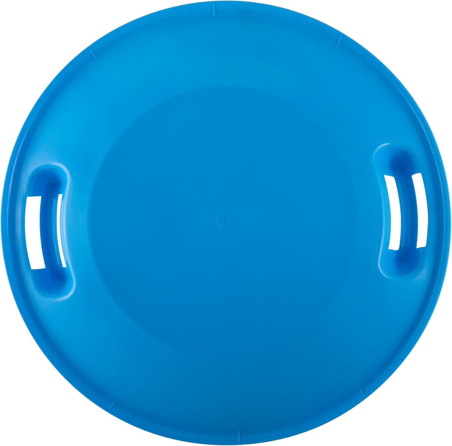 Superio Round Snow Saucer Sleds- 24” Plastic Disc Sleds for Kids and ...