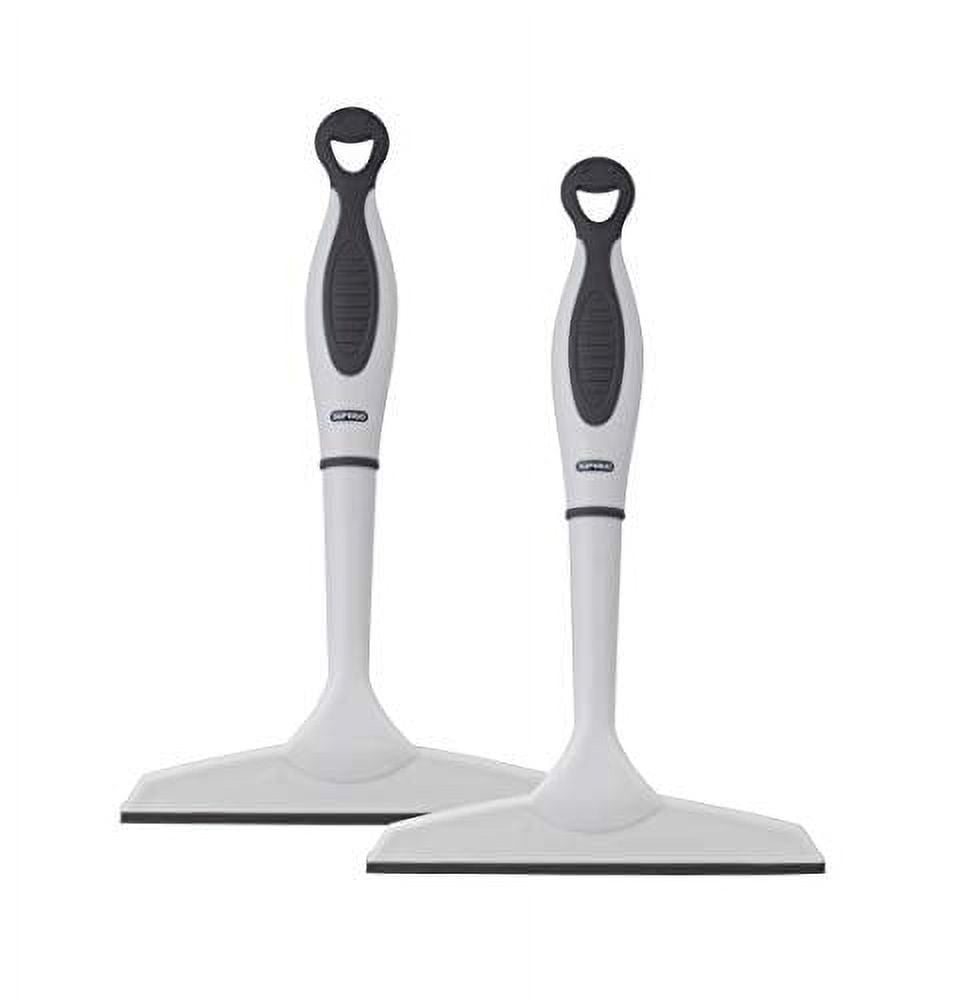 Superio Rubber Squeegee, 2 Pack, 6 Inch, Comfort Grip Handle, Hanging ...