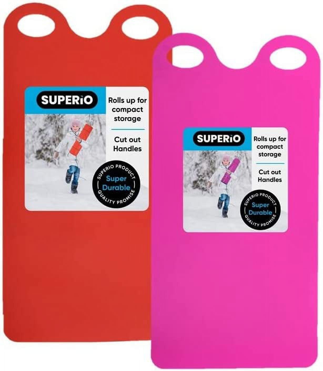 Superio Snow Slider Mat, Flexible Snow Sled Flying Carpet, Roll up ...