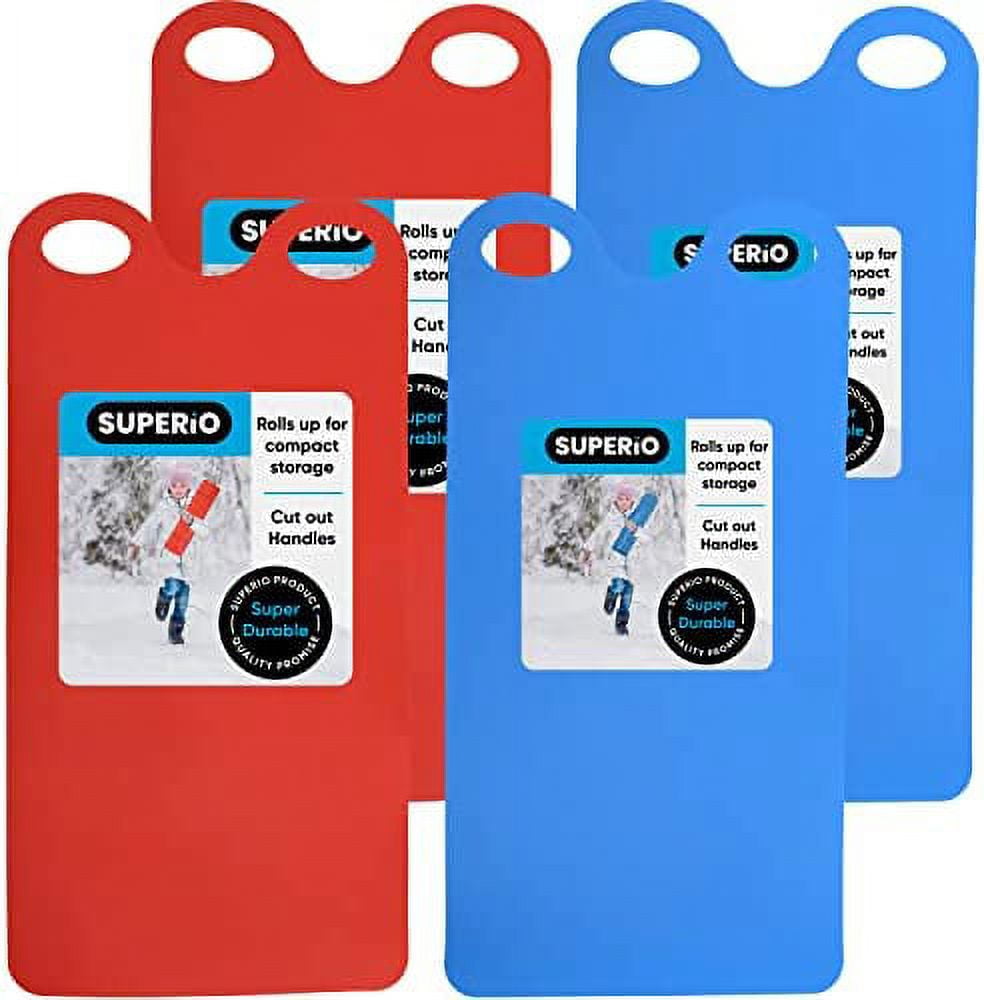 Superio Snow Slider Mat, Flexible Snow Sled Flying Carpet, Roll up ...