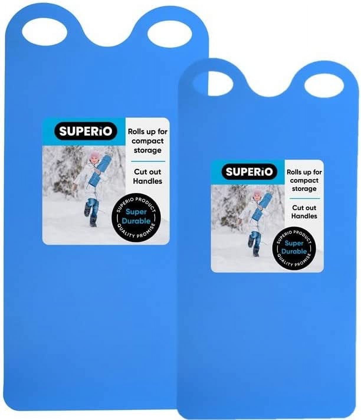 Superio Snow Slider Mat, Flexible Snow Sled Flying Carpet, Roll up ...