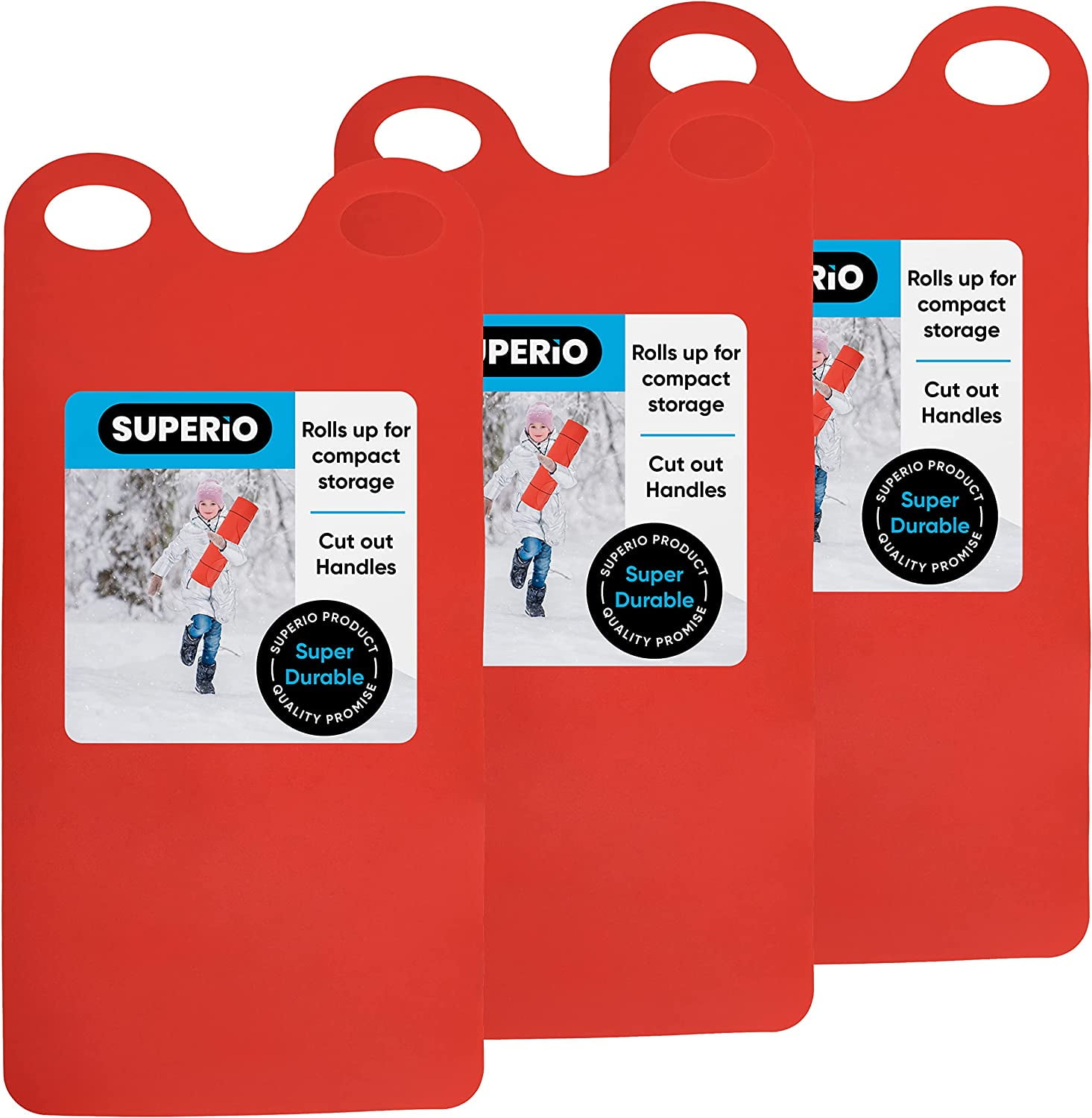 Superio Snow Slider Mat, Flexible Snow Sled Flying Carpet, Roll up ...