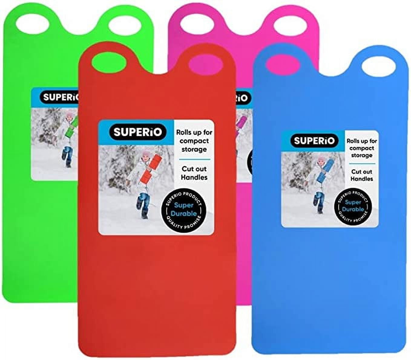 Superio Snow Slider Mat, Flexible Snow Sled Flying Carpet, Roll up ...