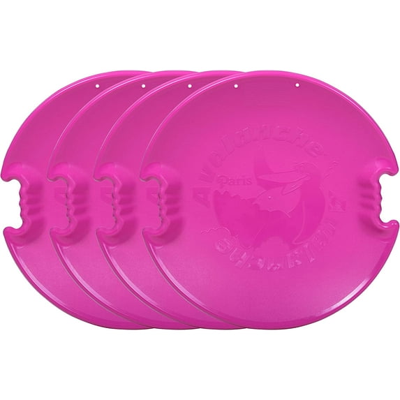 Superio Spiral Snow Saucer Sled, Round 26" Avalanche Circle Plastic ...