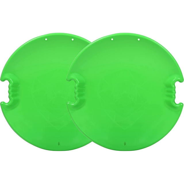 Superio Spiral Snow Saucer Sled, Round 26" Avalanche Circle Plastic ...