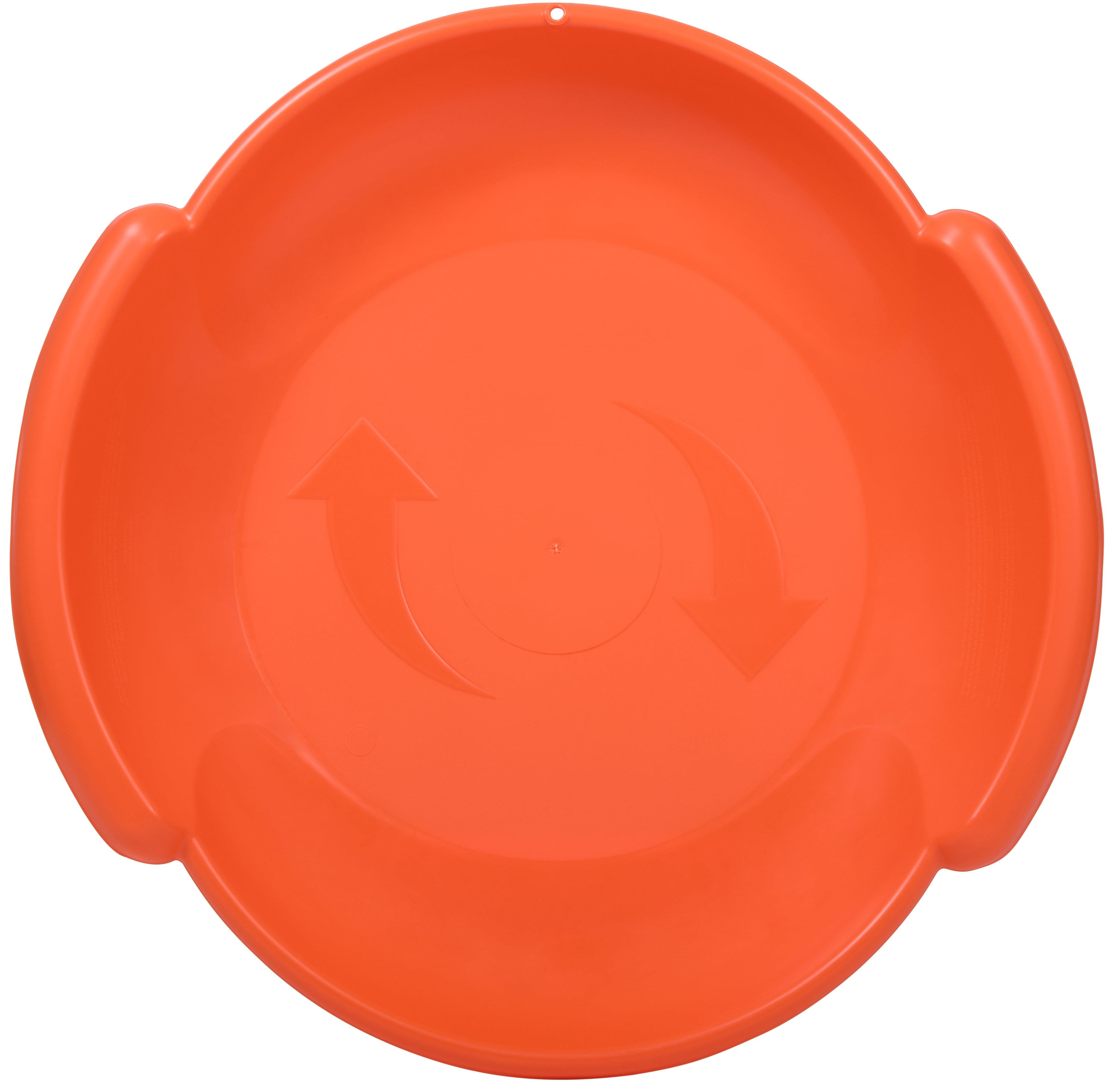Superio Winter Round Spiral Snow Sled (Orange) - Walmart.com