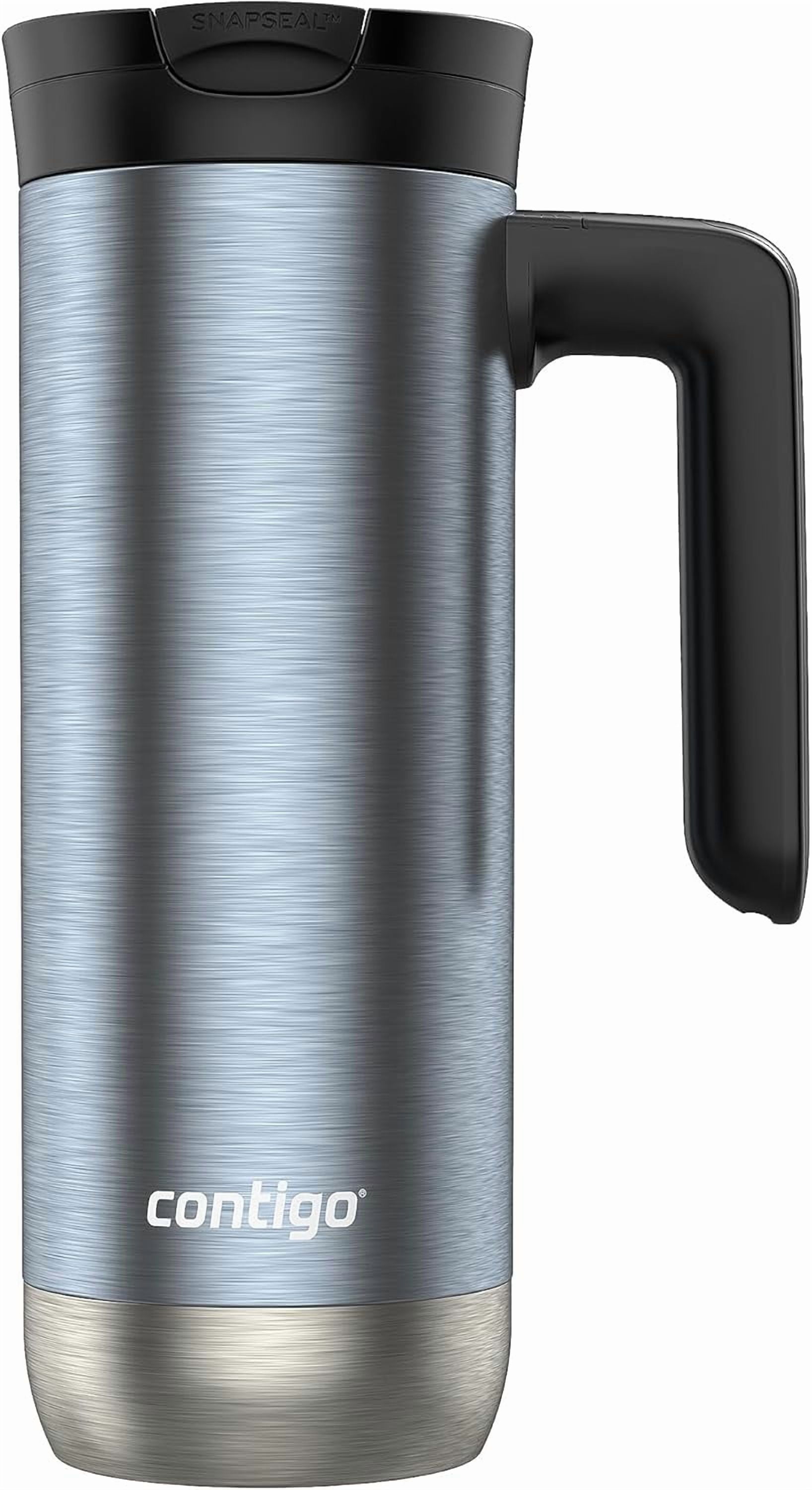 Superior 2.0 Stainless Steel Travel Mug with Handle Leak-Proof Lid ...