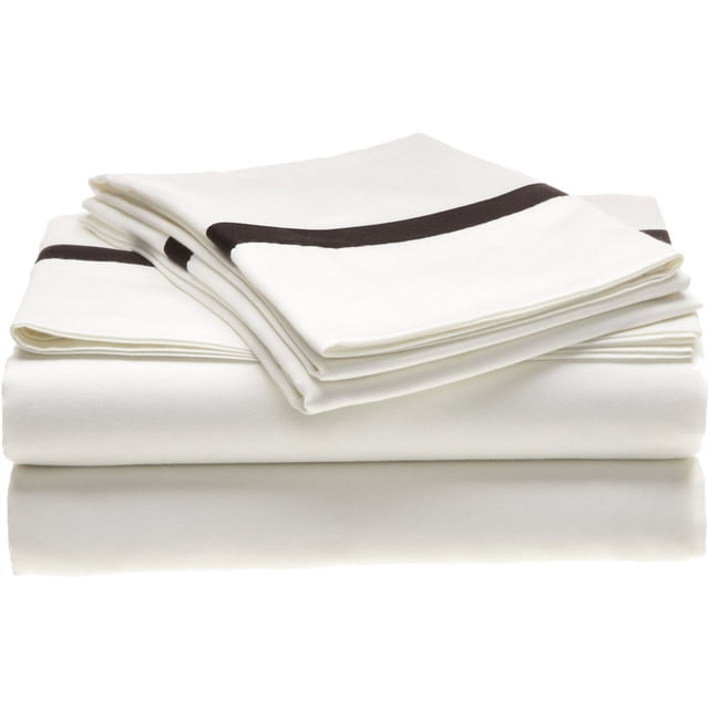 Superior 300 Thread Count Cotton Hotel Collection Sheet Set - Walmart.com