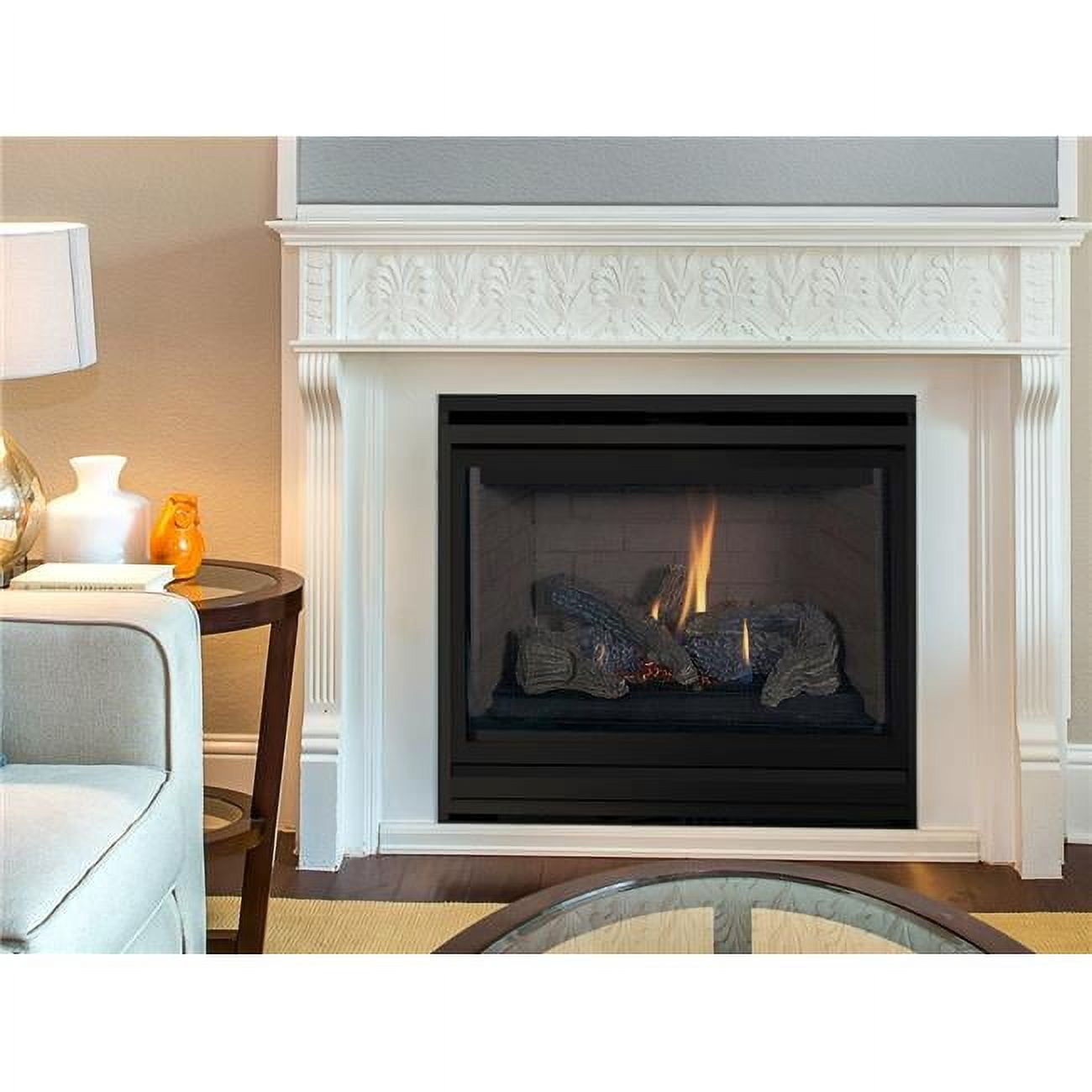 Superior 35 in. Direct Vent Fireplace, Top or Rear Vent, Electronic ...