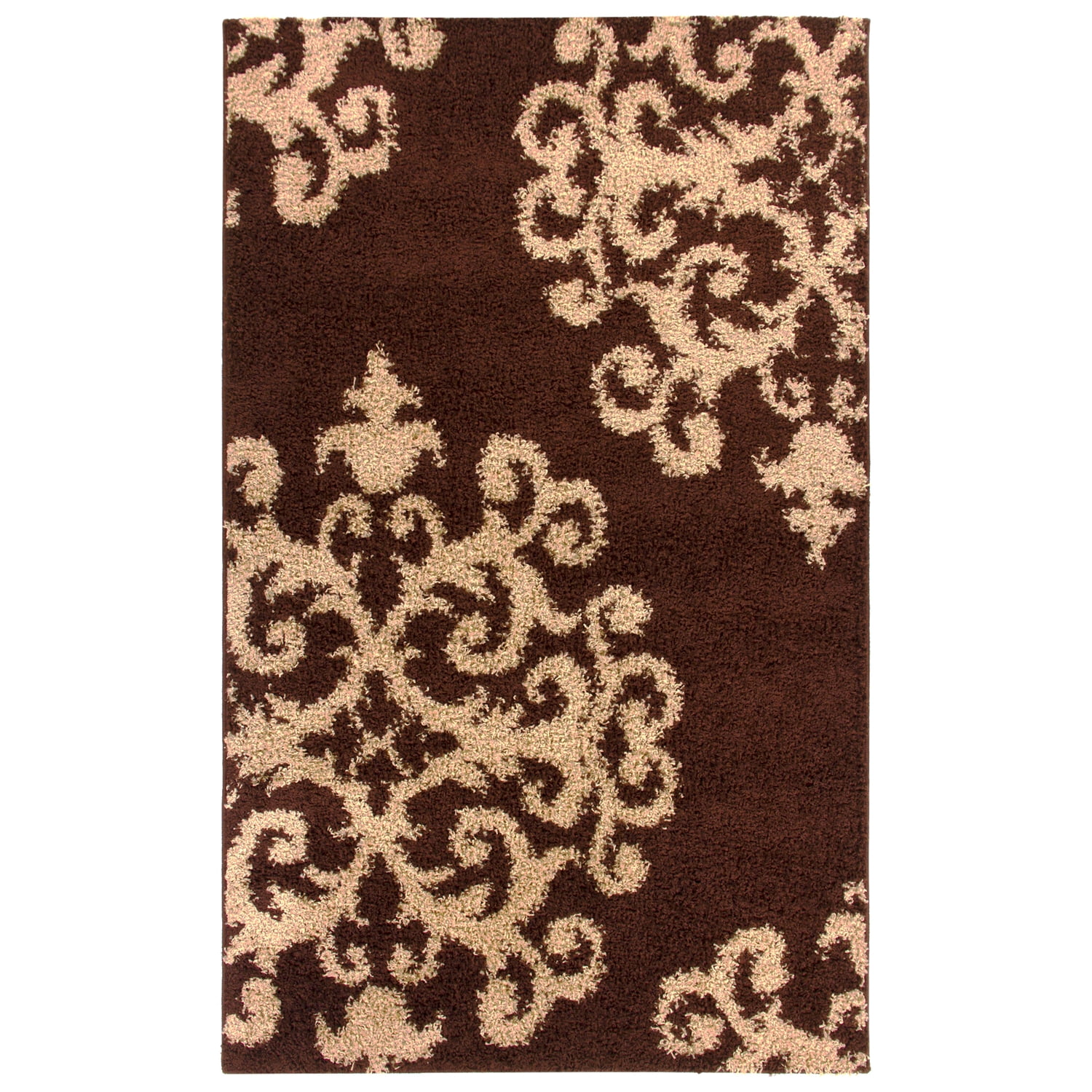 Superior 5 ft. x 8 ft. Black Gold Modern Indoor Area Rug - Walmart.com