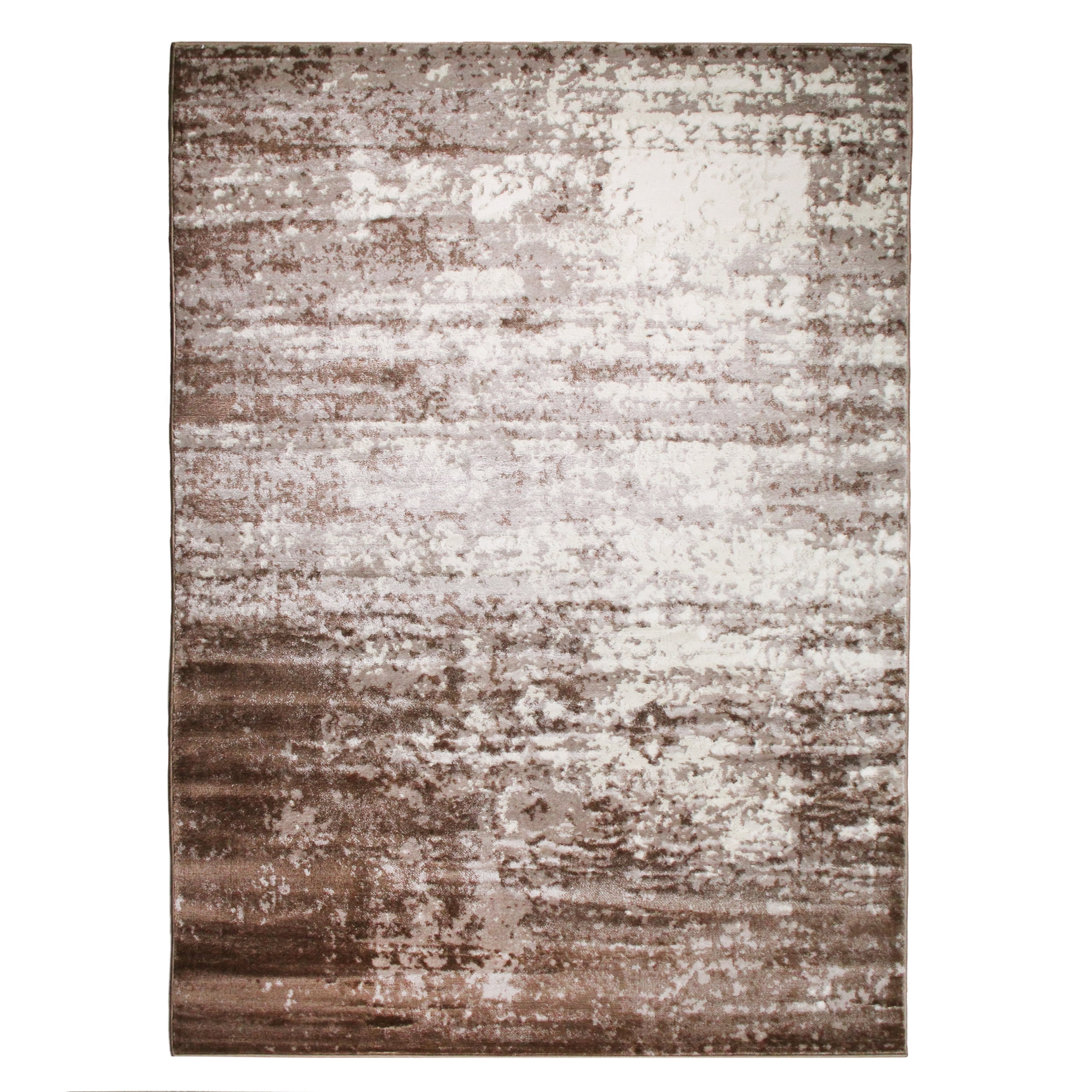Superior Afton Acid Wash Modern Indoor Area Rug, Hazelnut, 4' x 6 ...