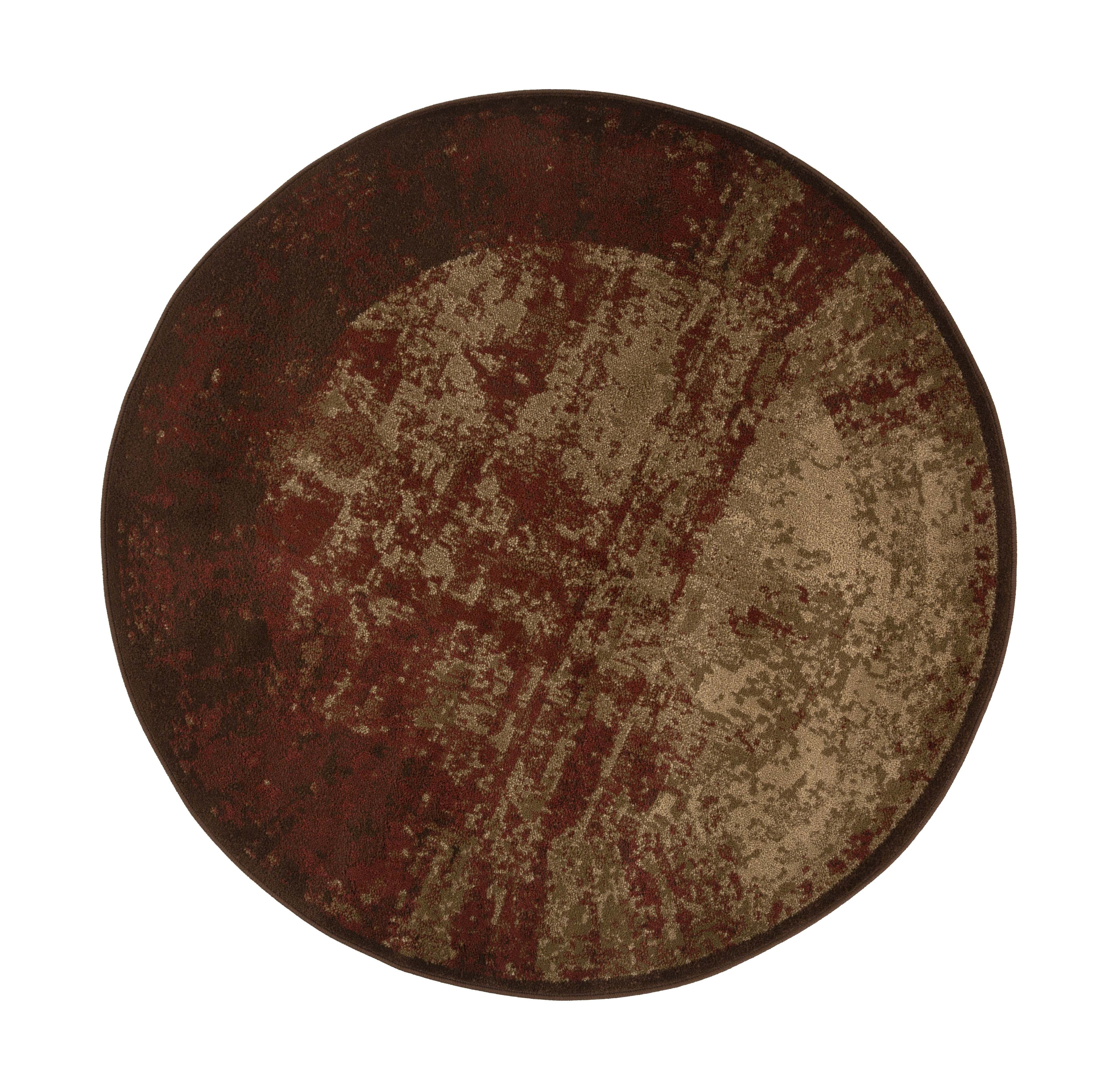 Superior Afton Acid Wash Modern Indoor Area Rug, Slate, 5' x 5 ...