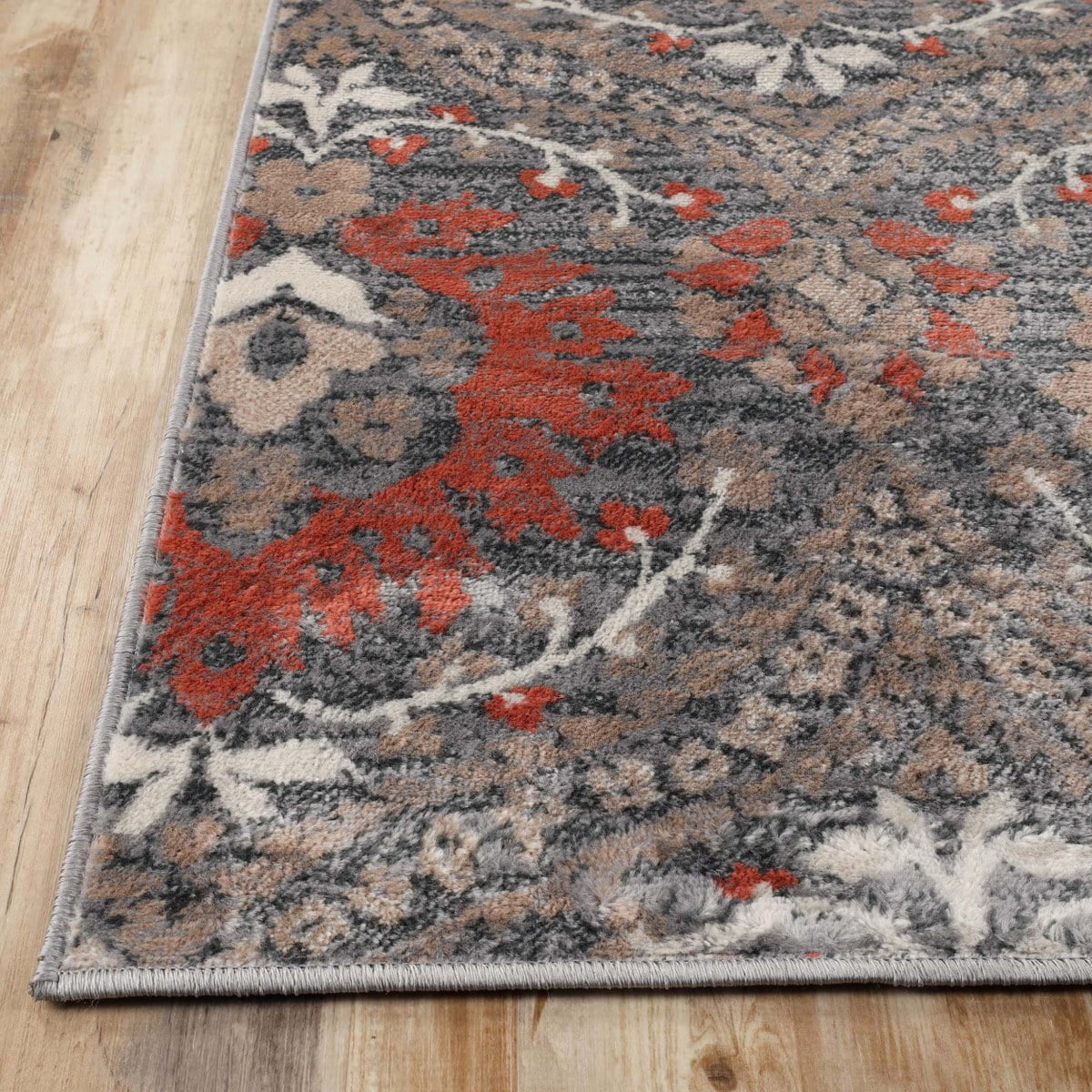Superior Augusta Oriental Indoor Area Runner Rug, 2' 7" x 10', Rust ...