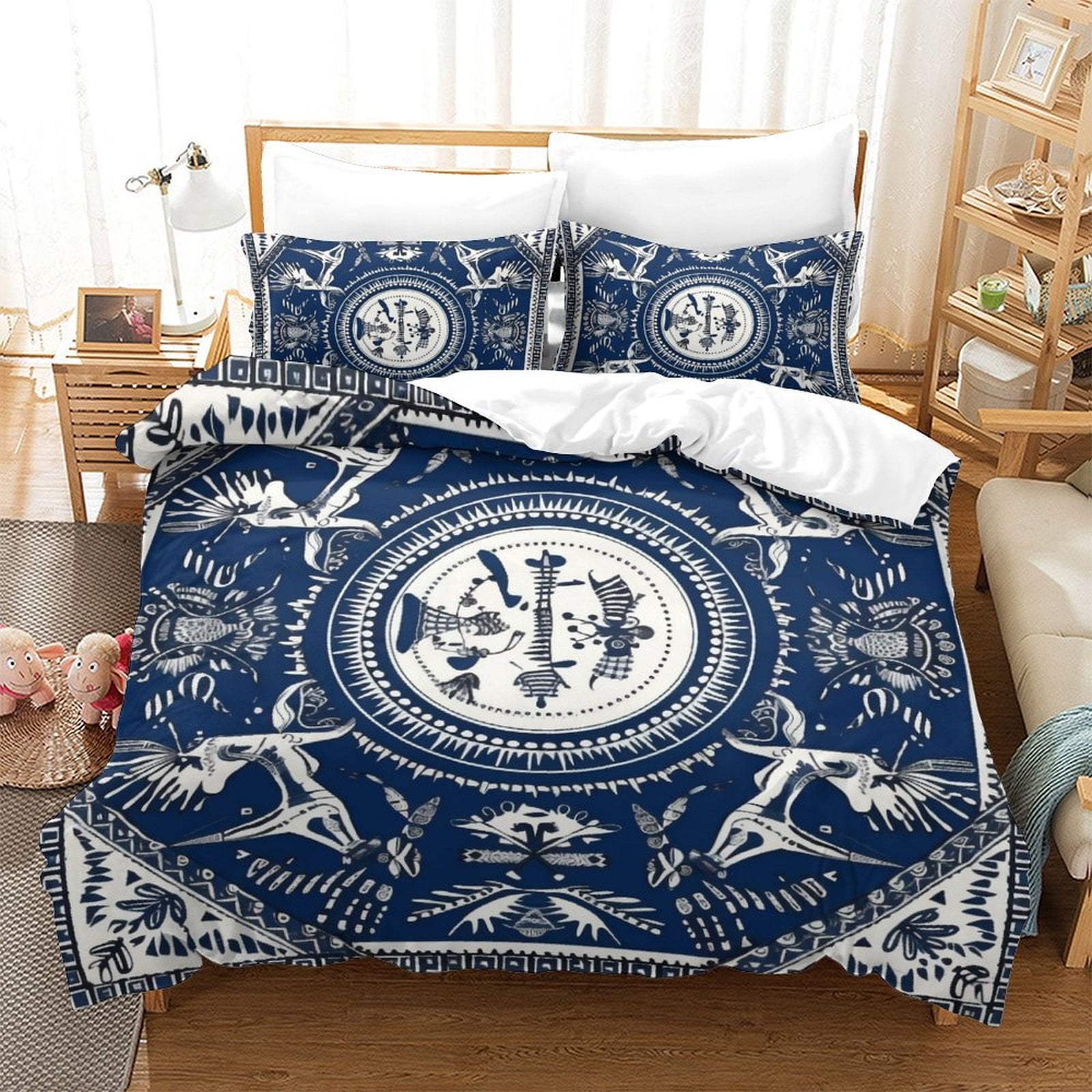 Superior Bedding Set Primitive Totem Printed Duvet Cover Quilt Cover ...