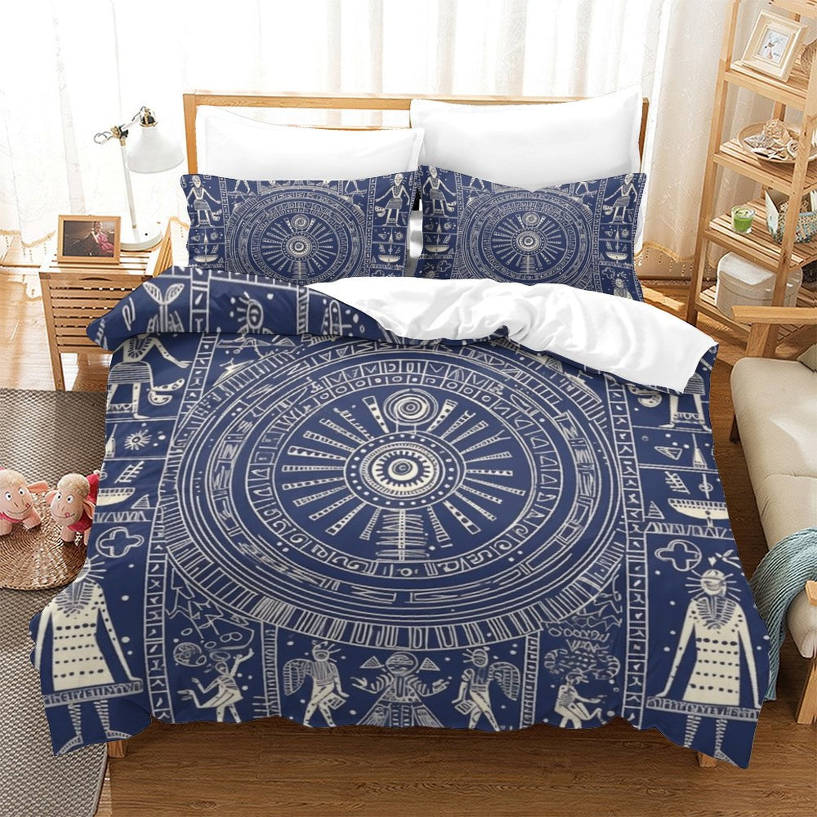 Superior Bedding Set Primitive Totem Printed Duvet Cover Quilt Cover ...