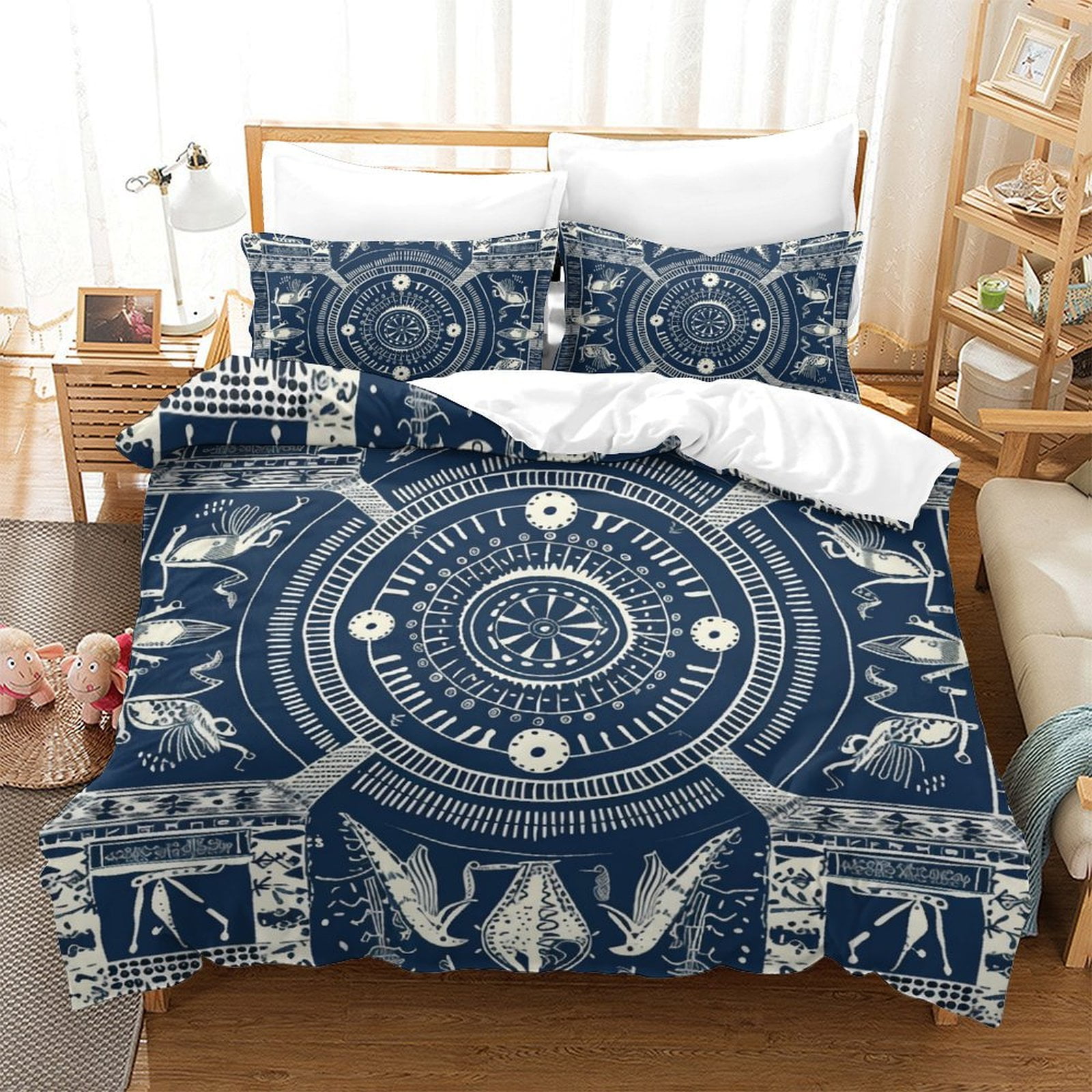 Superior Bedding Set Primitive Totem Printed Duvet Cover Quilt Cover ...