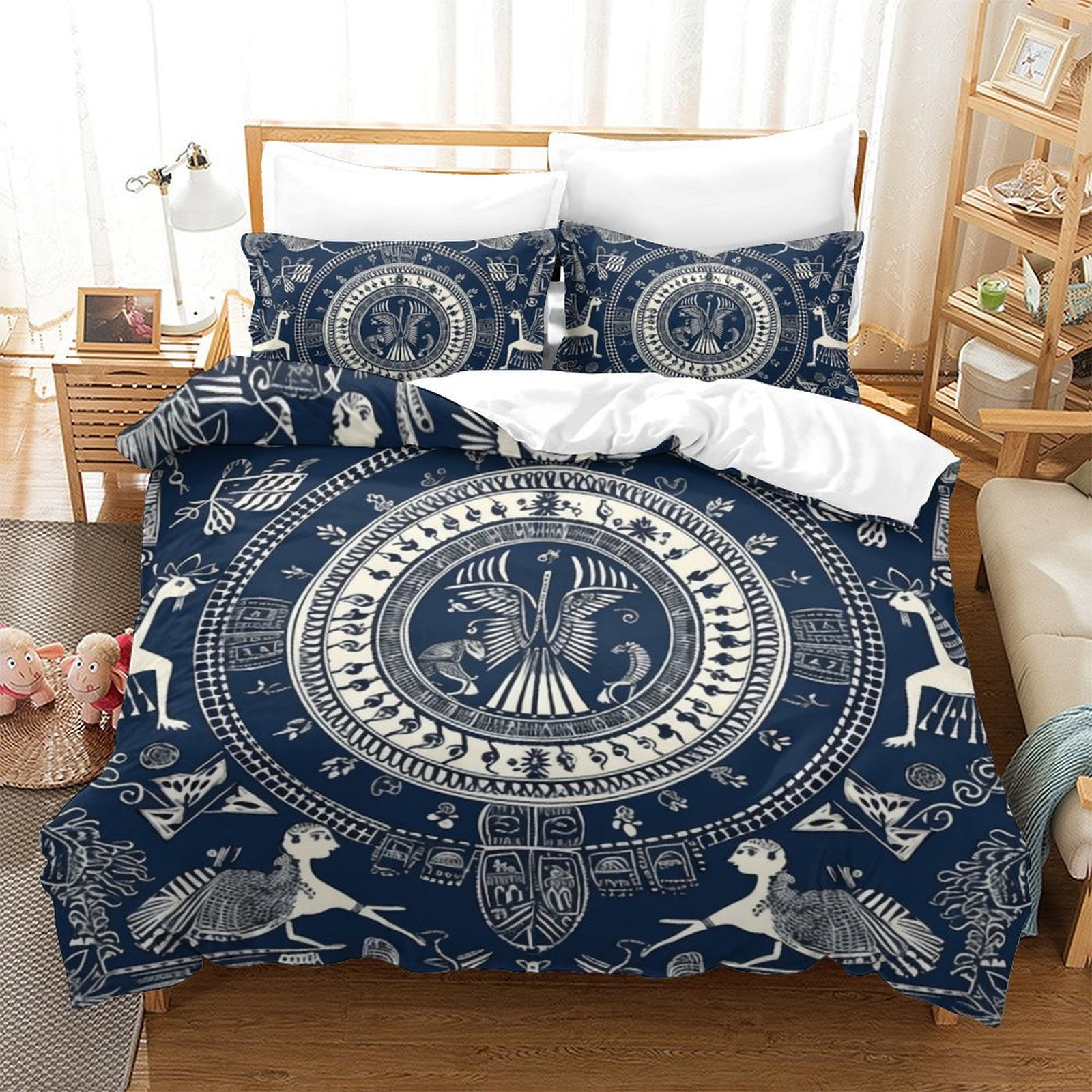 Superior Bedding Set Primitive Totem Printed Duvet Cover Quilt Cover ...